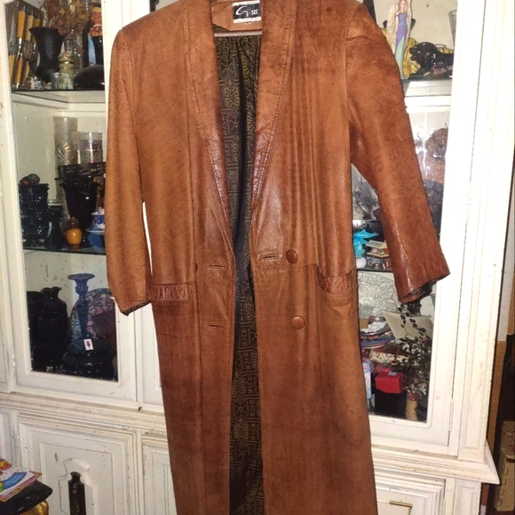 Global Identity | Jackets & Coats | Vintage Global Identity Leather ...